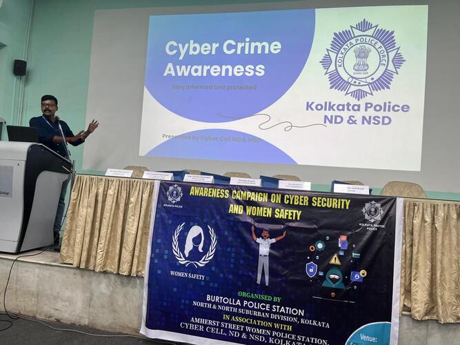 Photo Gellery | Awareness Campaign on Cyber Security and Women Safety ...