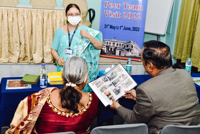 Photo Gellery | NAAC Peer Team Visit on 31st May and 1st June, 2022 for ...